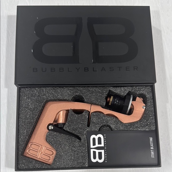 Bubbly Blaster | Party Supplies | Rose Gold Bubbly Blaster Champagne ...